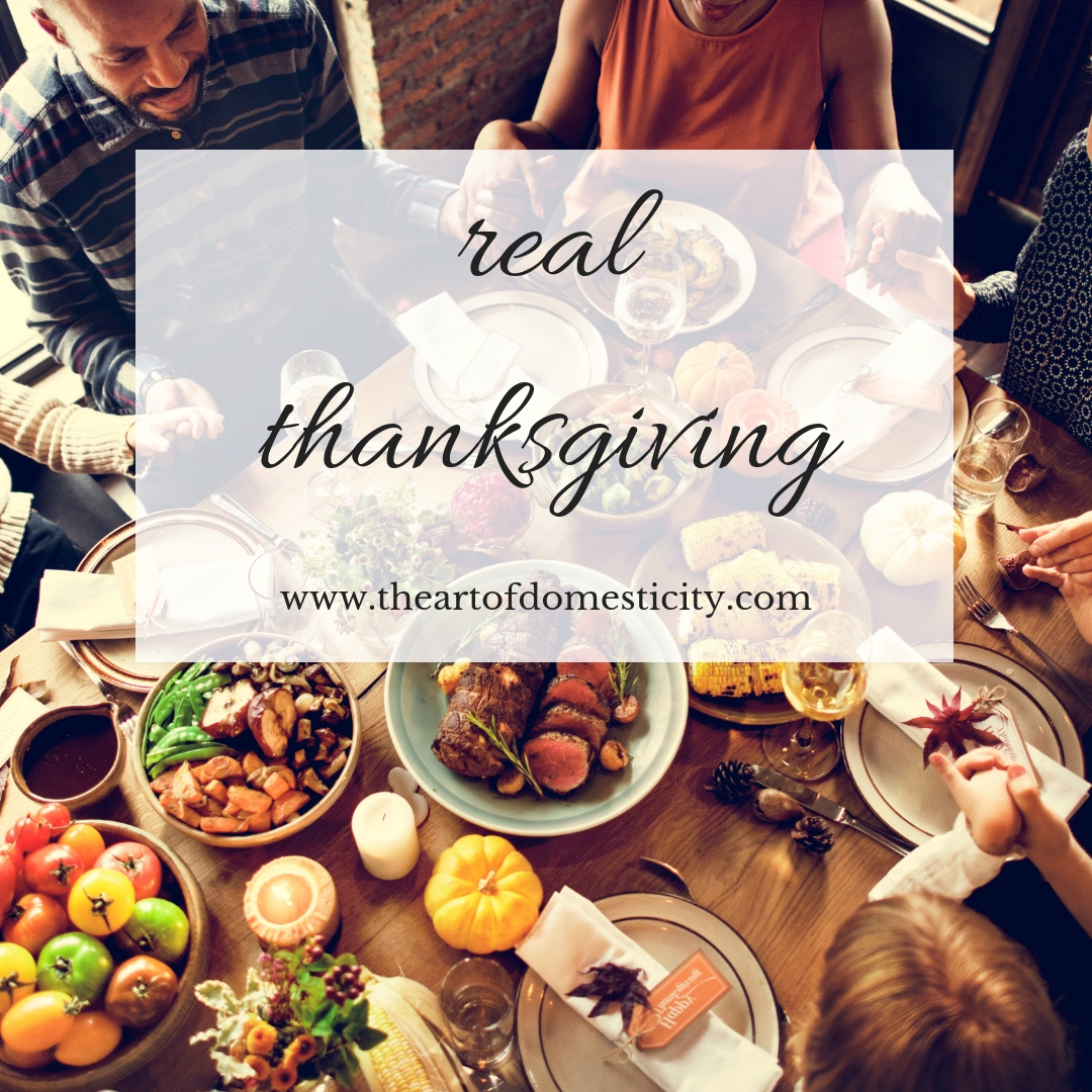 Real Thanksgiving